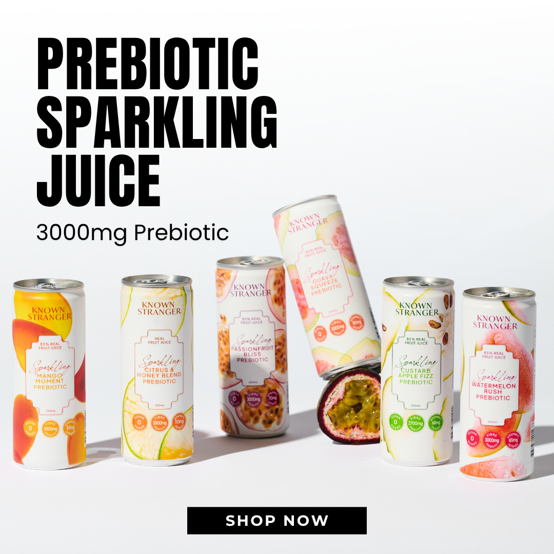 Prebiotic Sparkling Juice – Known Stranger