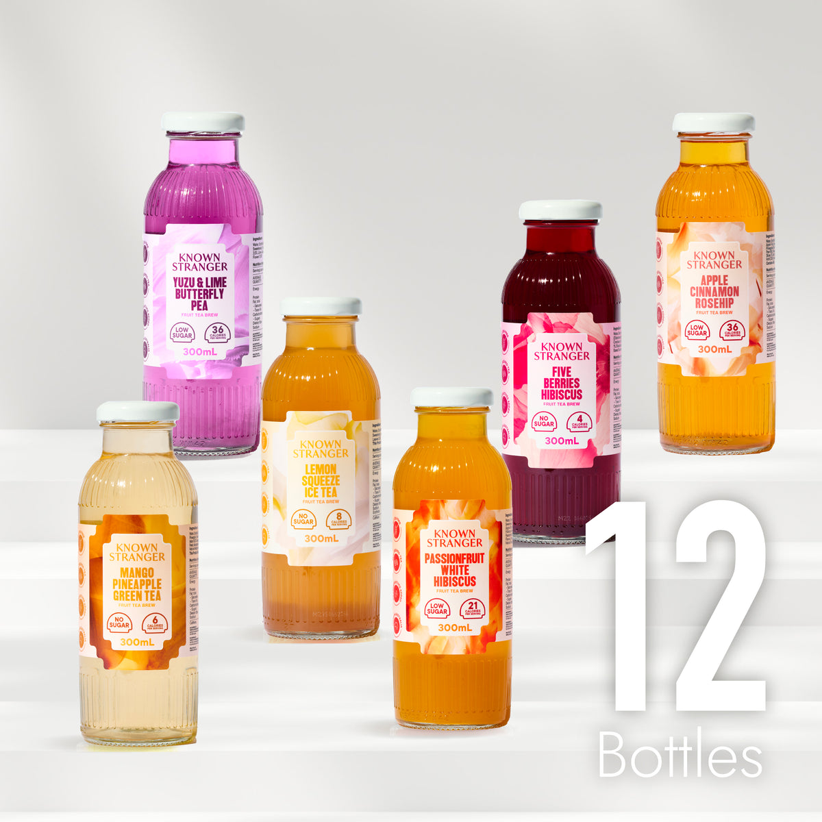 Real Iced Tea - 6 Flavours, 12 Bottles – Known Stranger